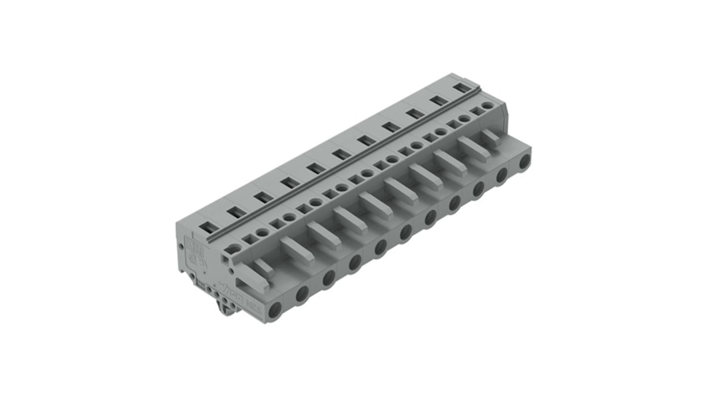 231-211/008-000 | Wago 231 Series Pluggable Connector, 11-Pole, Female ...