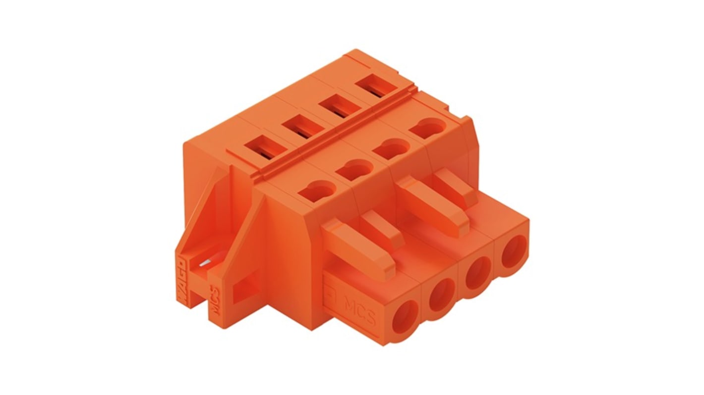 231-304/031-000 | Wago 231 Series Pluggable Connector, 4-Pole, Female ...