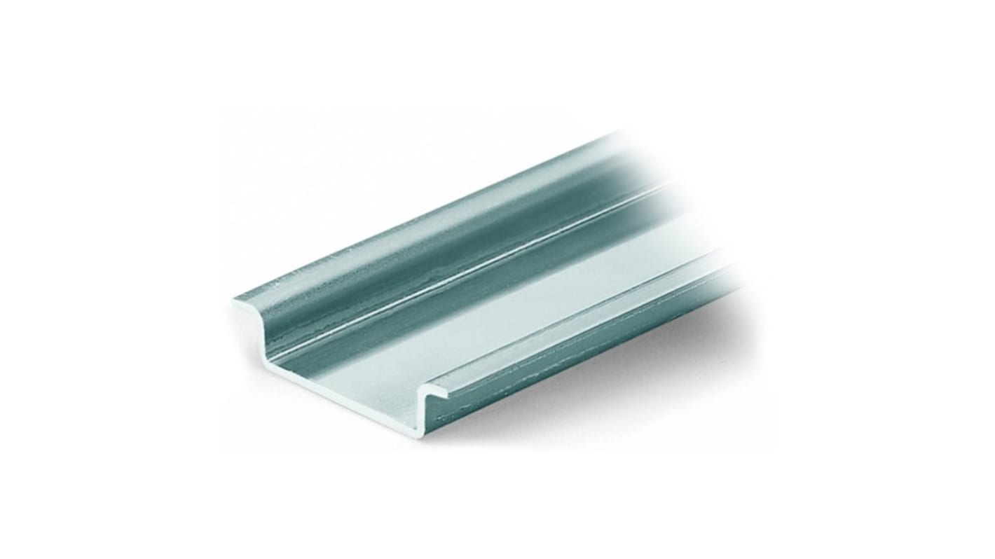210-113 | WAGO Steel Top Hat DIN Rail, 35mm x 8mm x 2000mm | RS