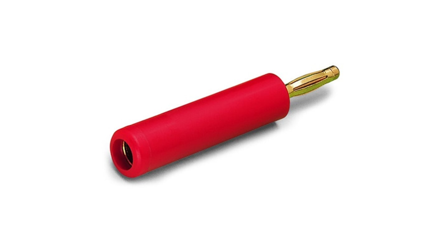 210-297 | Wago Red Male Test Plug, 2mm Connector, Plug-In Termination | RS