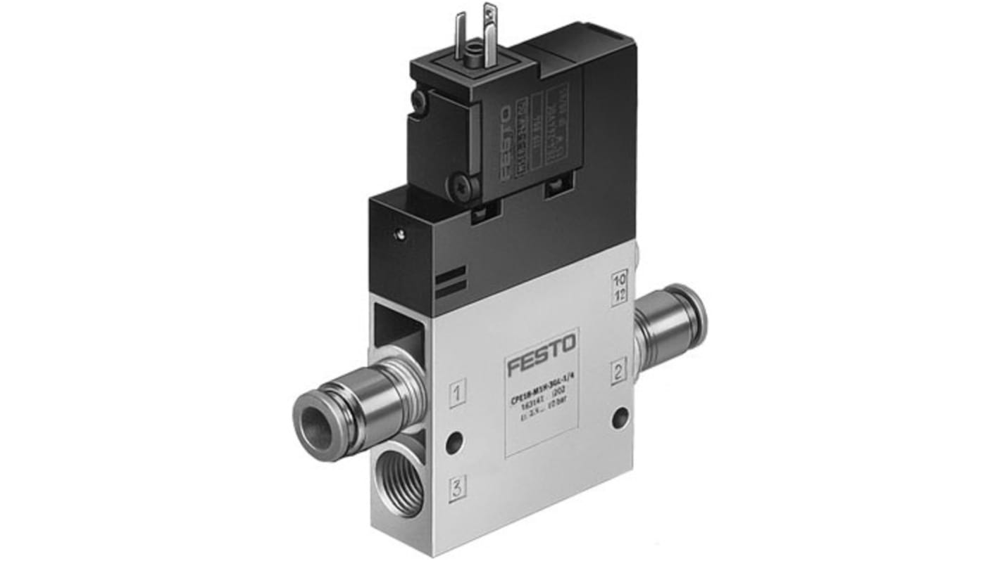 CPE24-M3H-3OL-QS-10 | Festo Pneumatic Solenoid Valve - | RS