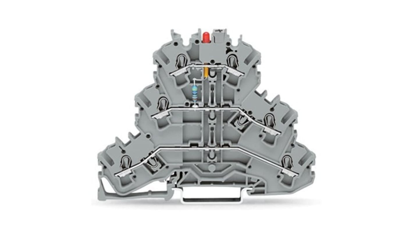 2002-3221/1000-434 | Wago TOPJOB S Series Grey Multi Level Terminal ...