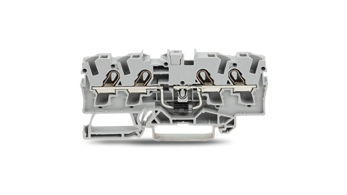 2004-1411/1000-400 | Wago TOPJOB S Series Grey Component Terminal Block ...