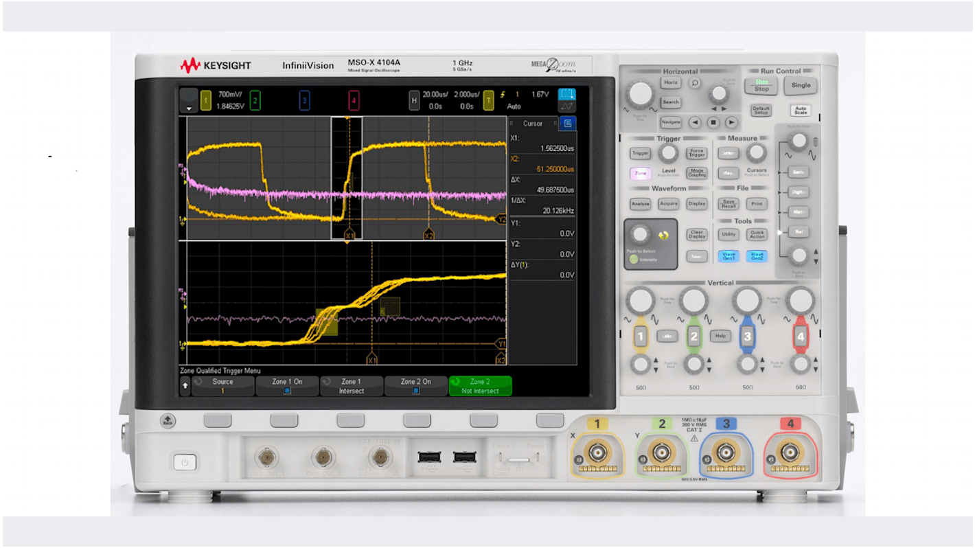 MSOX4052G | Keysight Technologies +WaveGen Series Analogue, Digital ...
