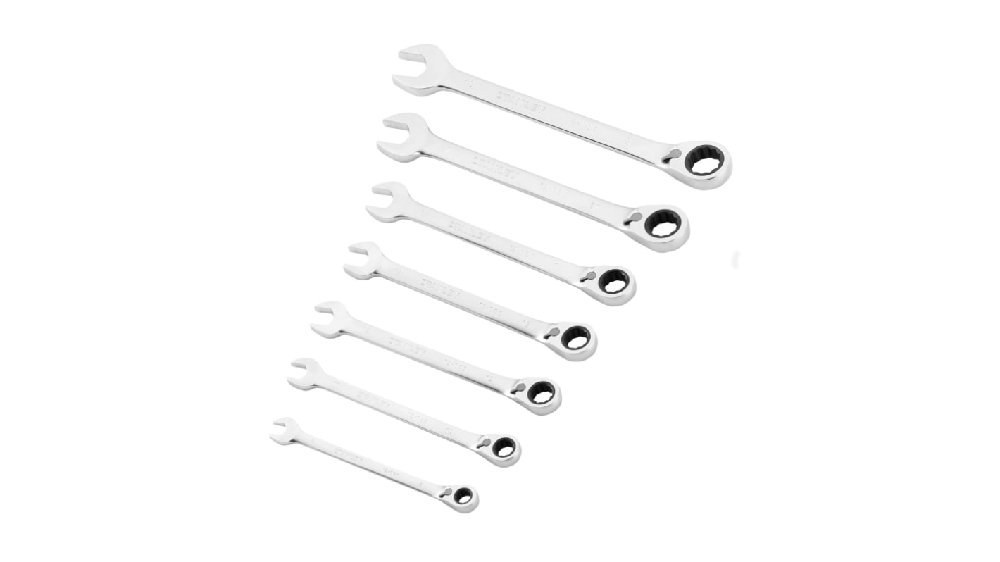 FMMT82848-0 | Stanley FMMT82 Series 7-Piece Combination Spanner Set, 8 ...