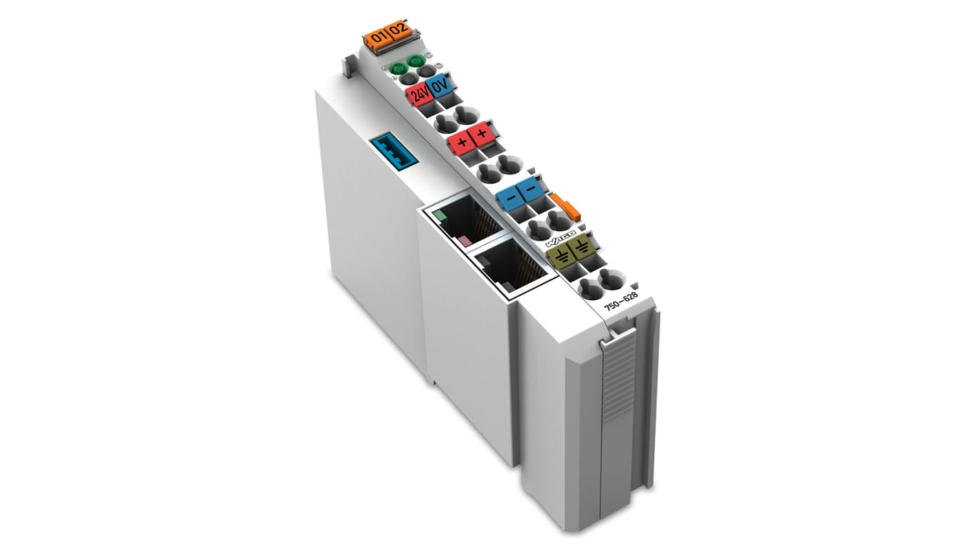 750-628 | Wago 750 Series PLC I/O Module for Use with PLC, 24 V dc | RS