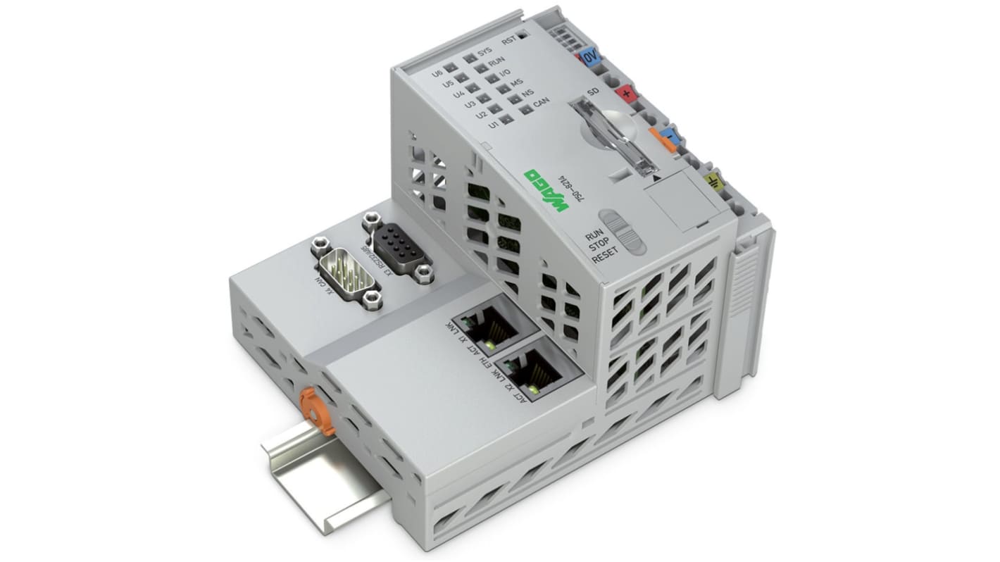 750-8214 | Wago PFC200 Series Communication Module, 24 V Supply, 2 ...