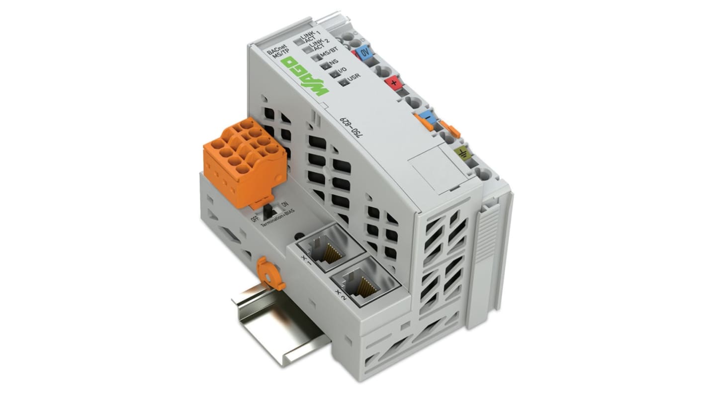 750-829 | Wago 750 Series Controller, 24 V Supply, 1-Input | RS