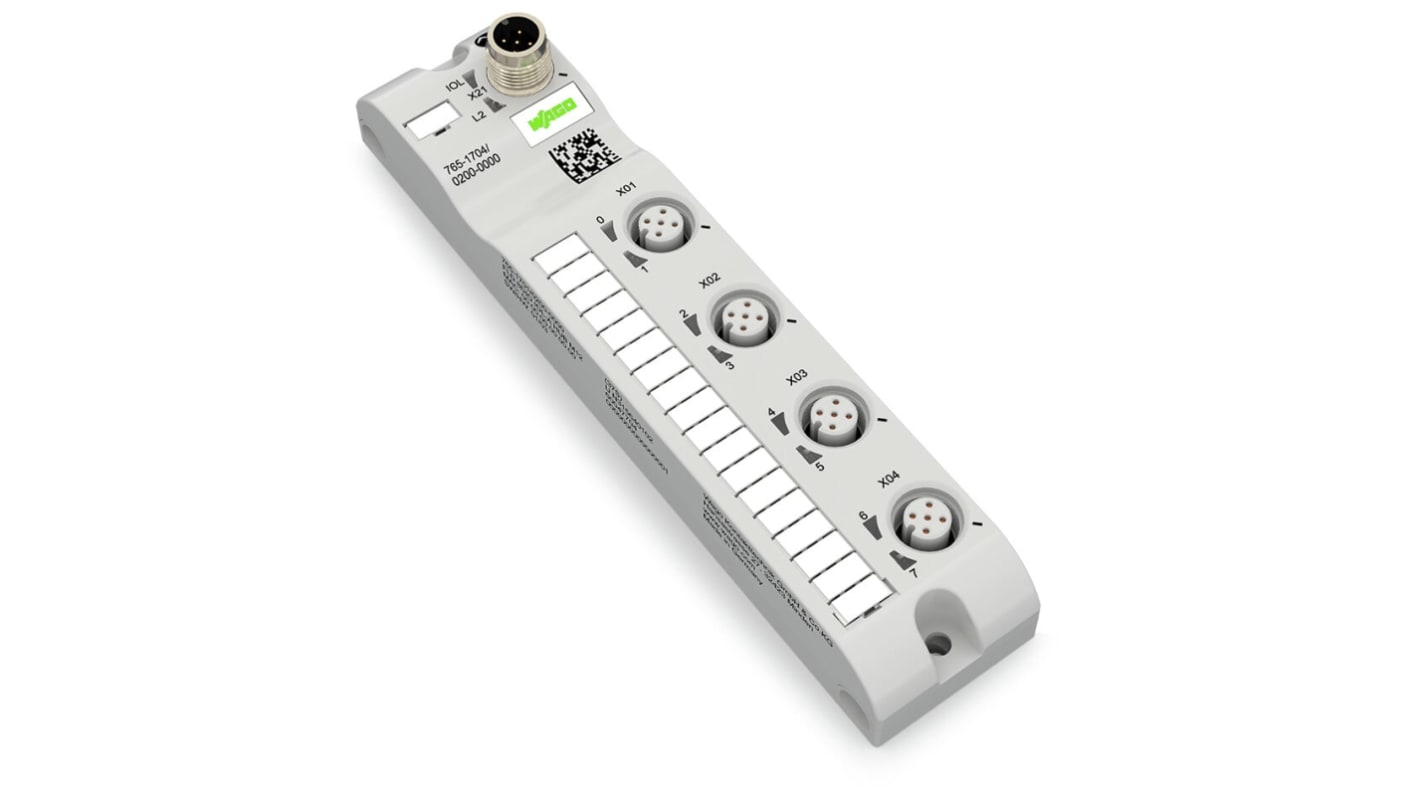 765-1704/200-000 | Wago 765 Series I/O module, M12, 5 way, 4 port | RS