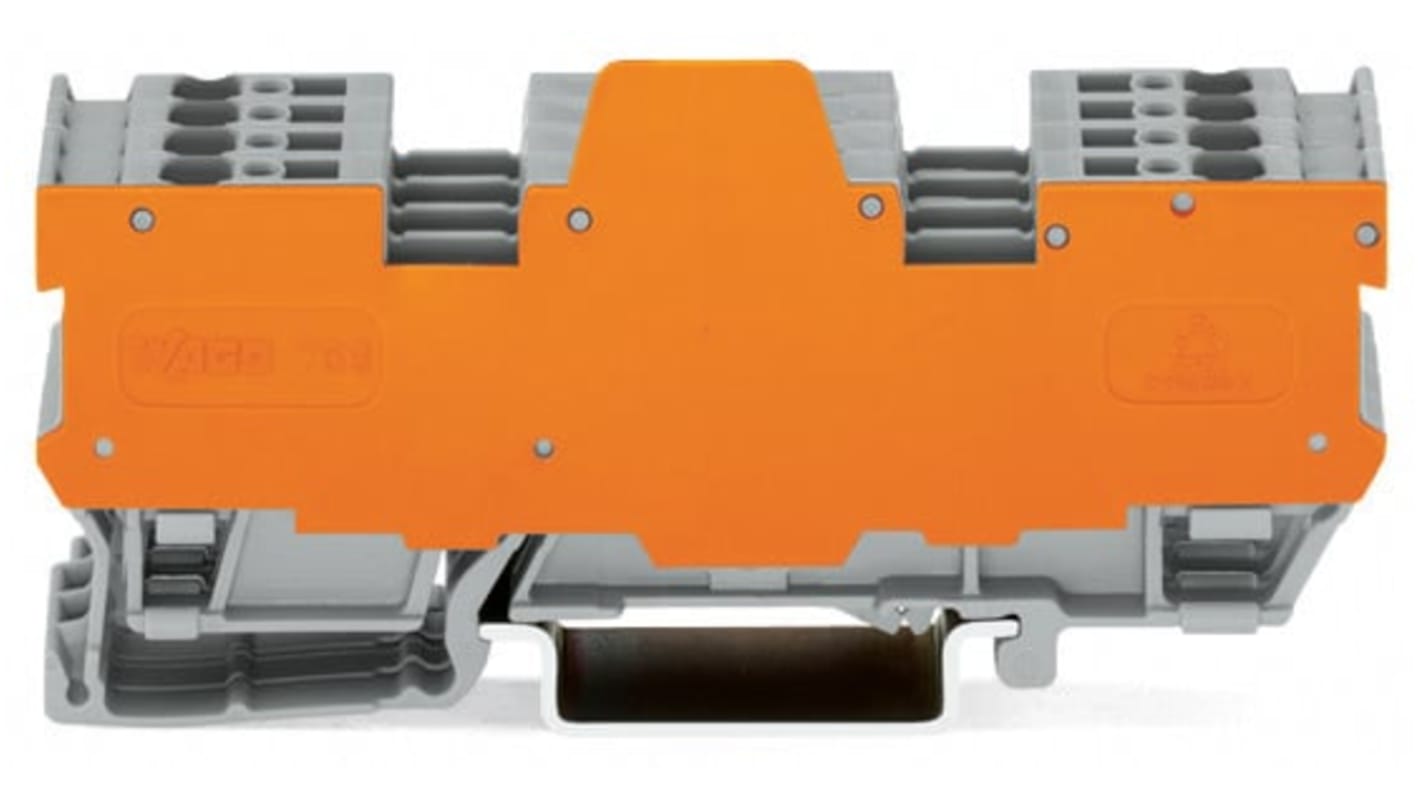 769-194/769-319 | Wago 769 Series Grey Terminal Block, 4mm², 1-Level ...