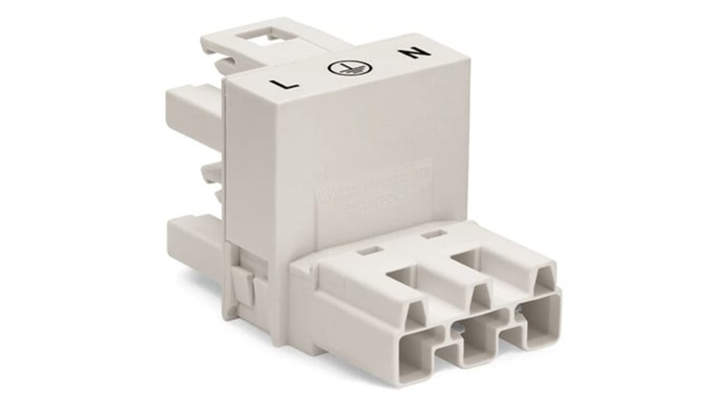 770-684 | Wago 770 Series Distribution Connector, 3-Pole, Female, Male ...