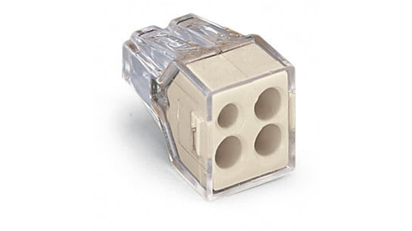 773-124 | Wago 773 Series Junction Box Connector, 4-Way, 24A, 18 → 14 ...