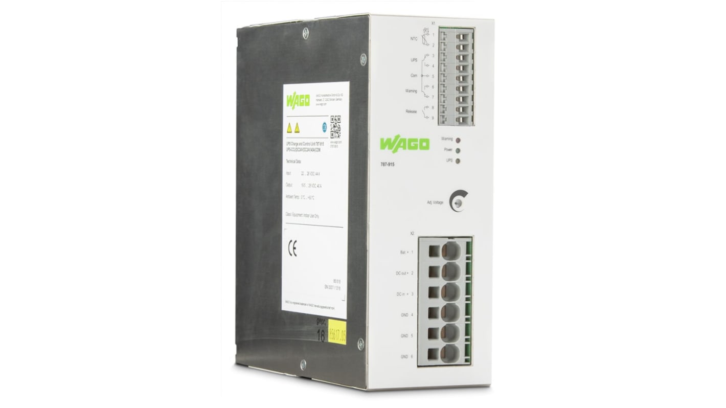 787-915 | Wago Rechargeable Battery Module, 787 Series | RS