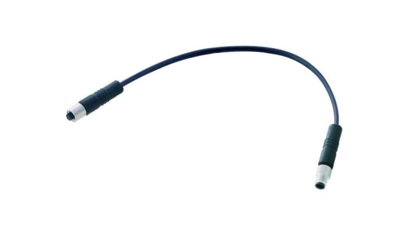 21340304312020 | HARTING Straight Male 3 way M5 to Straight Female 3 ...