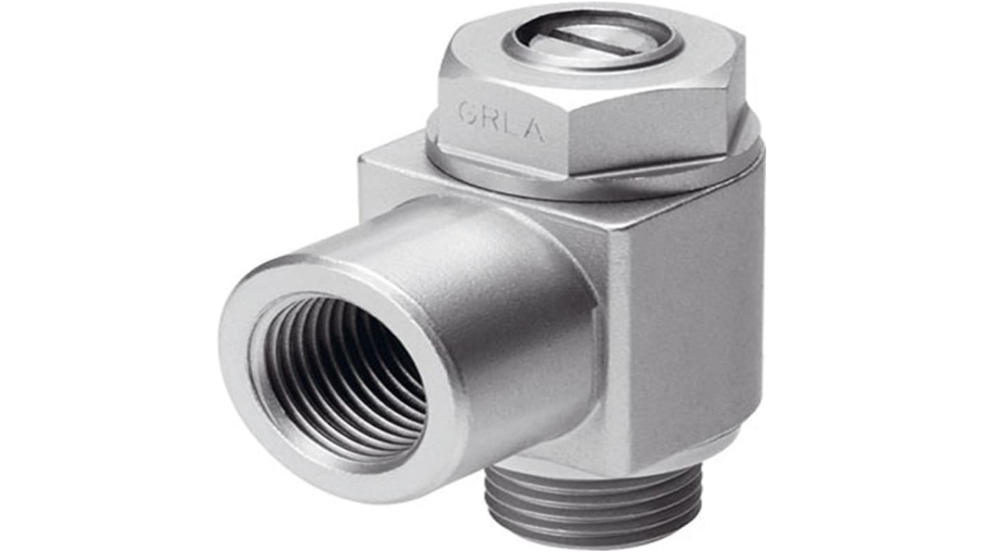 GRLZ-M3 | Festo Manual Supply Air One Way Flow Control Pneumatic Control Valve GRLZ Series ...