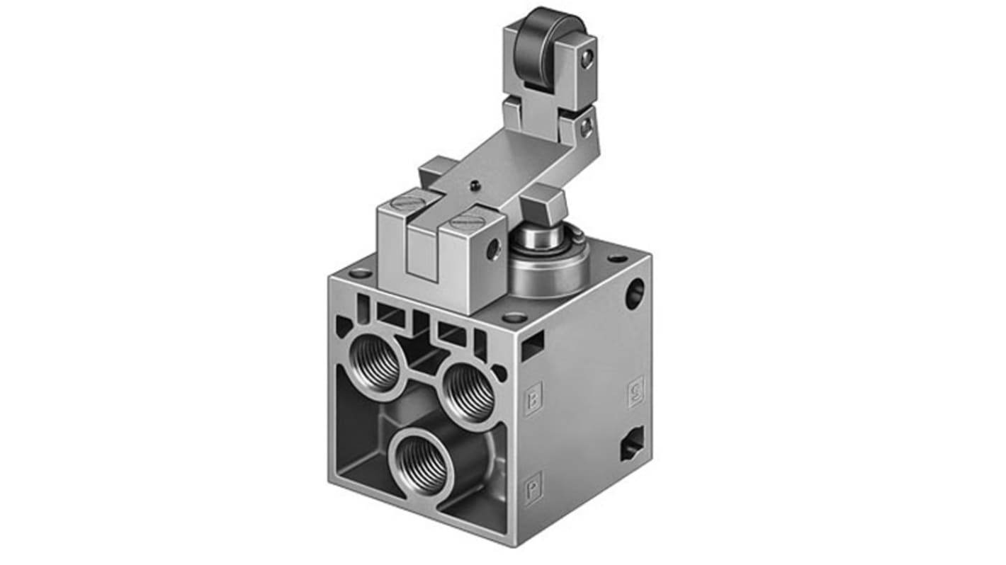 L-5-1/4-B | Festo Toggle Lever 5/2 Way, Monostable Pneumatic Control ...