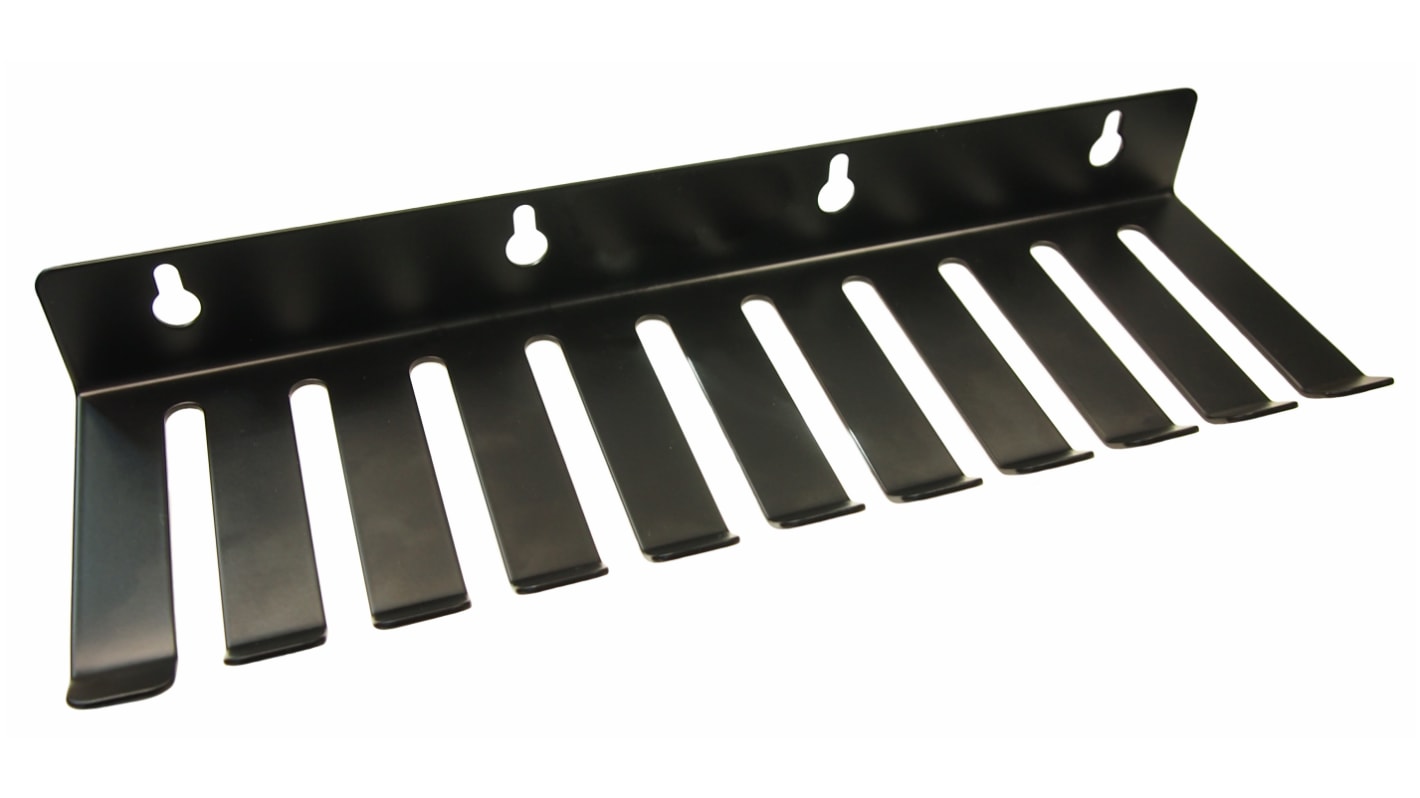 RS PRO Steel Cable Management Panel for Use with Cables, 10 Rings, 280 ...