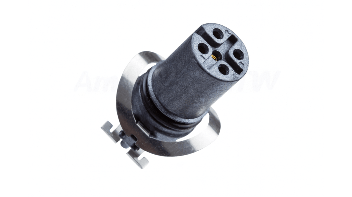 M12D-04PFFT-EE0001 | M Series M12 D Code Plastic 4A 04 pins F | RS