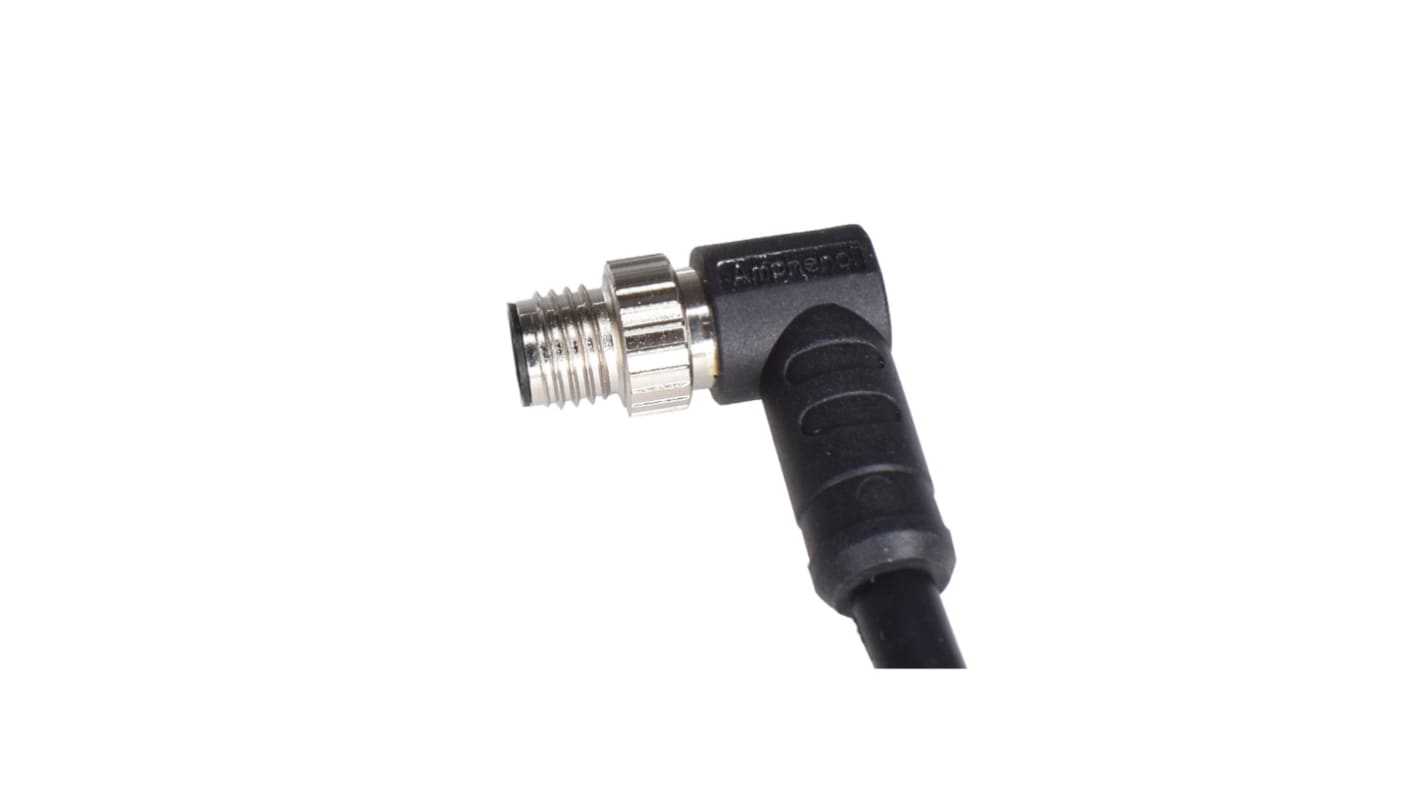 M8AS-03BMMM-SR7D01 | M8 Shielded W/KEY 03P M Conn M Pin Overm | RS