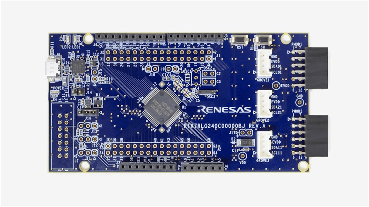 Renesas Electronics Fast Prototyping Board Microcontroller Development ...