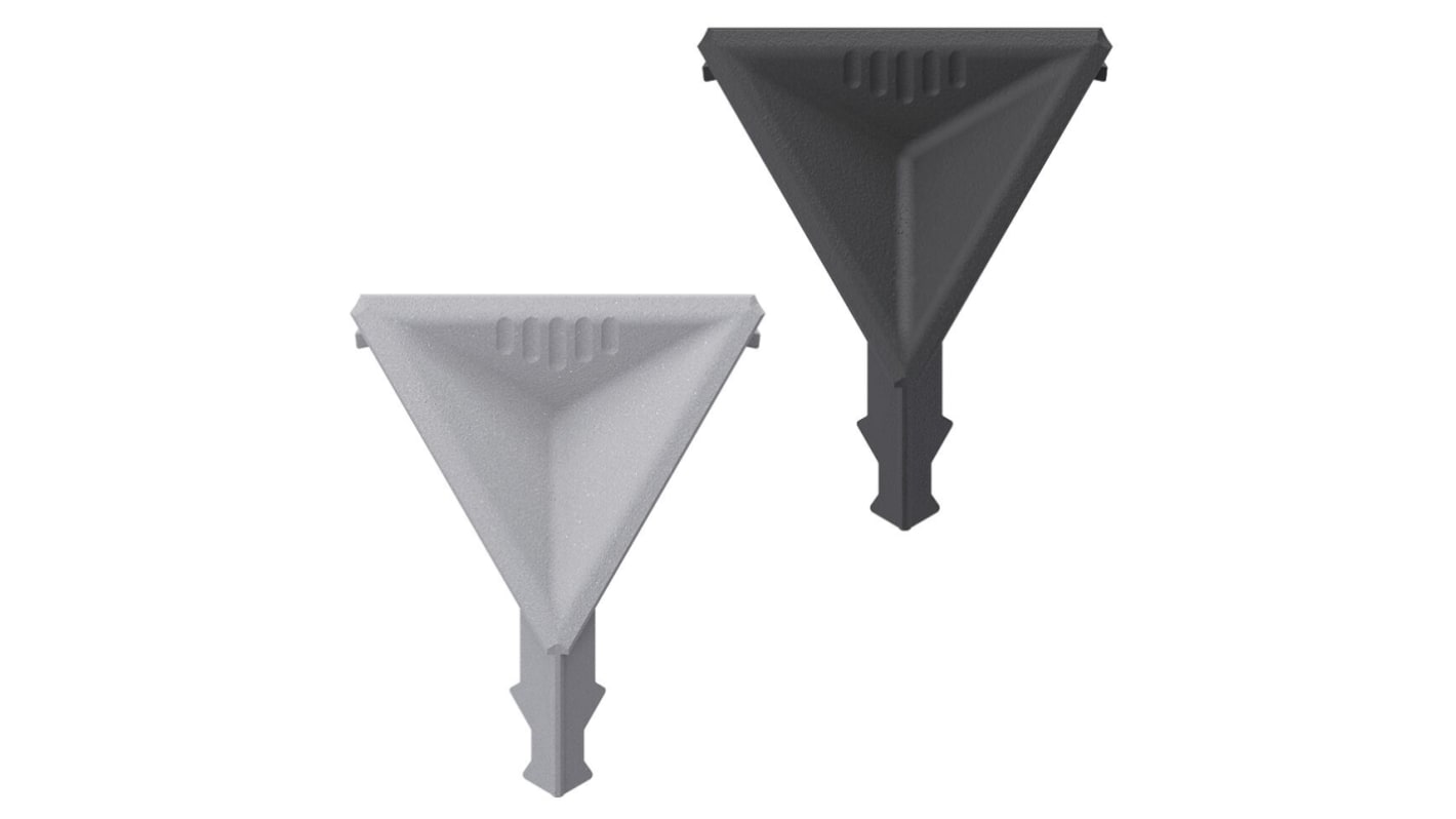 3842558478 | Bosch Rexroth Grey PP Cover Cap, 80 x 80 mm Strut Profile ...