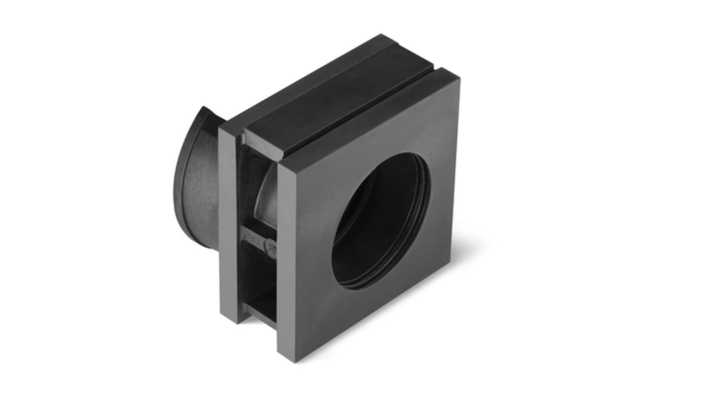 440-00036 | HellermannTyton Thermoplastic Elastomer Cable Trunking Accessory, 20 x 42.2 x 42.2mm ...