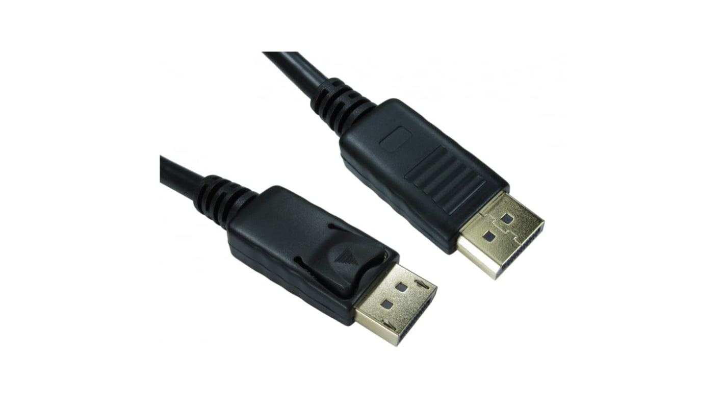 99DP-007LOCK-PASS | NewLink Male DisplayPort to Male DisplayPort Cable ...