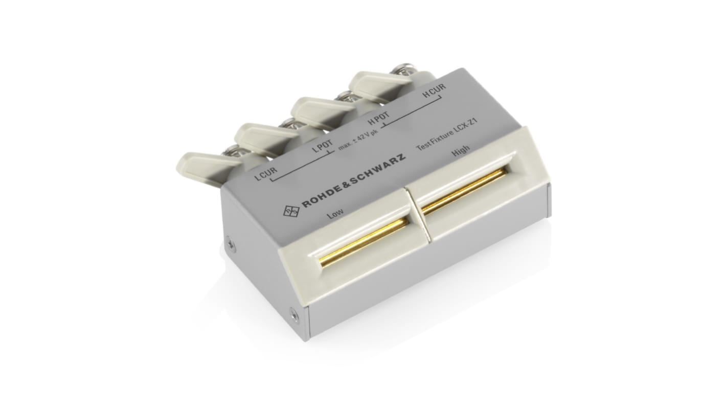 LCX-Z5 | Rohde & Schwarz LCR Meter Test Cable for Use with R&S®LCX ...
