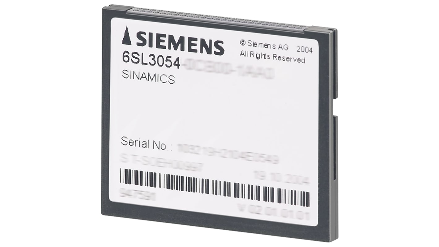 6SL3054-0FC01-1BA0 | Siemens SINAMICS S120 CompactFlash Industrial ...