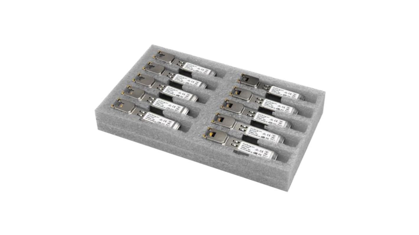 J8177C10PKST | StarTech.com HPE Compatible RJ45 Copper SFP Transceiver ...