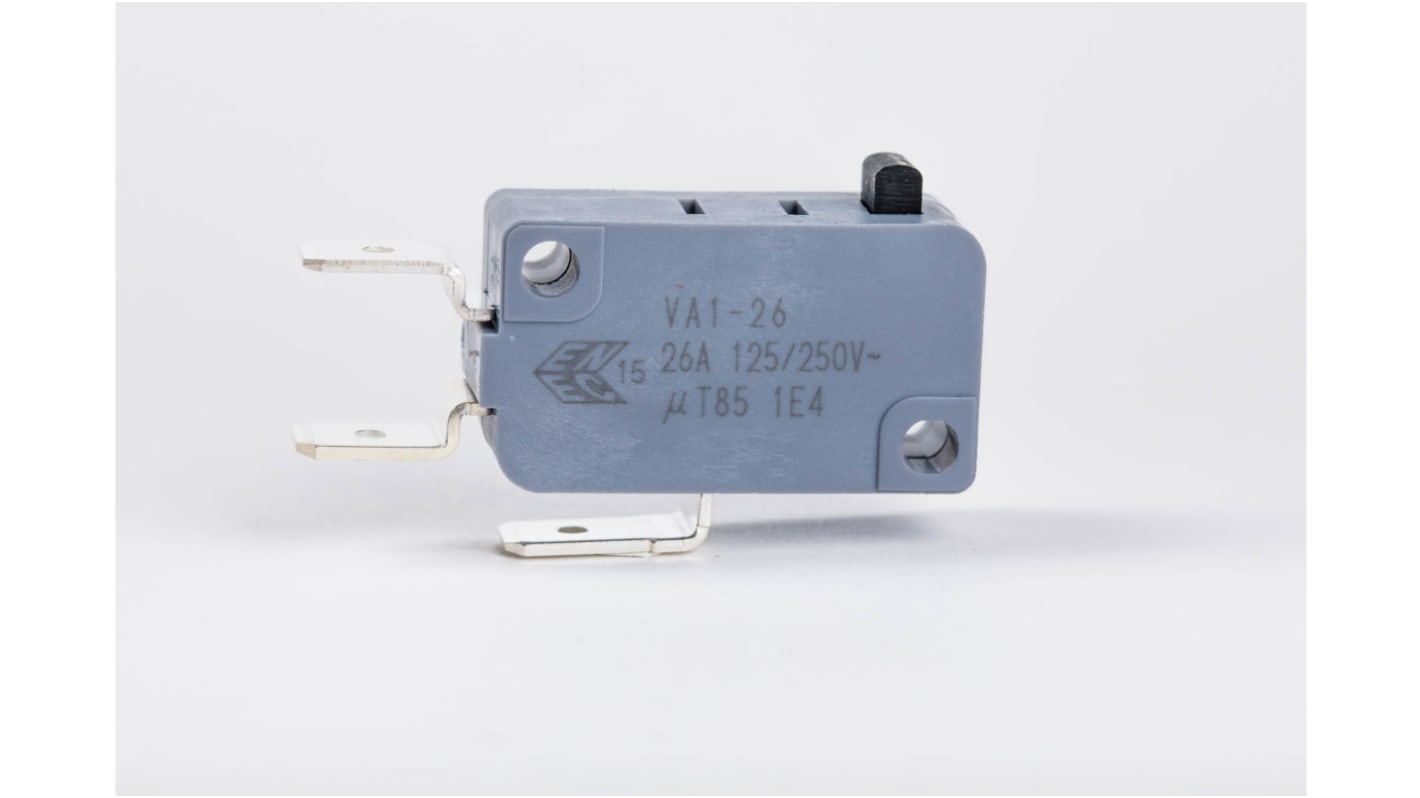VA1-26Q0-00E0-Z | Zippy Snap Action Micro Switch, Solder Terminal, 26A ...