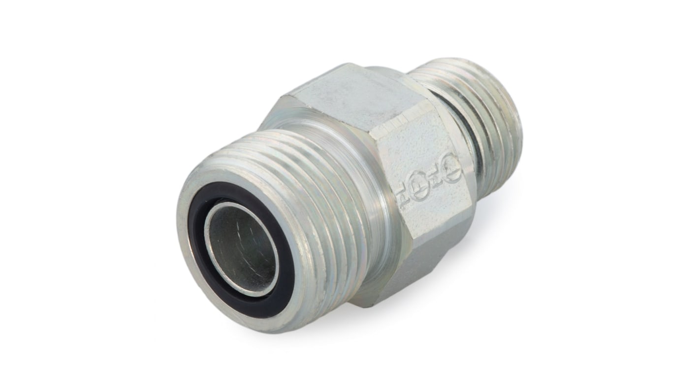 Parker Hydraulic Straight Compression Tube Fitting 1/2 in Hose to M16 x ...