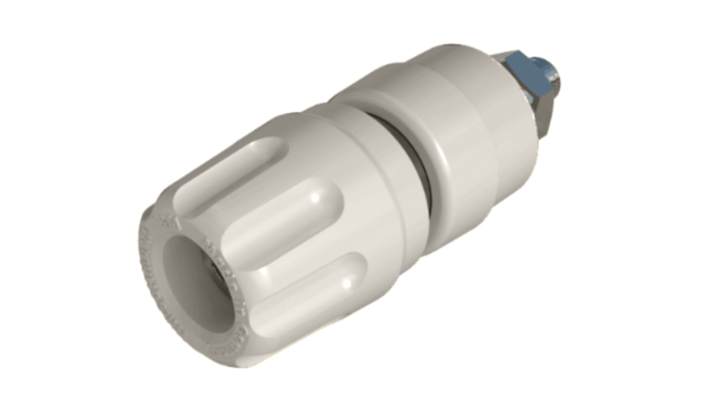 930103107 | Hirschmann Test & Measurement 35A, White Binding Post With ...