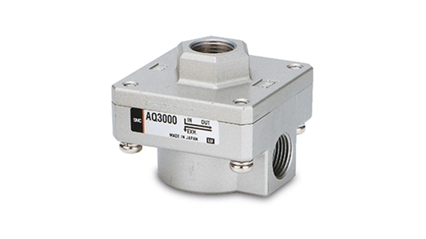 AQ2000-F02 | SMC Quick Exhaust Valve, G 1/4 x 10 bar, Threaded | RS