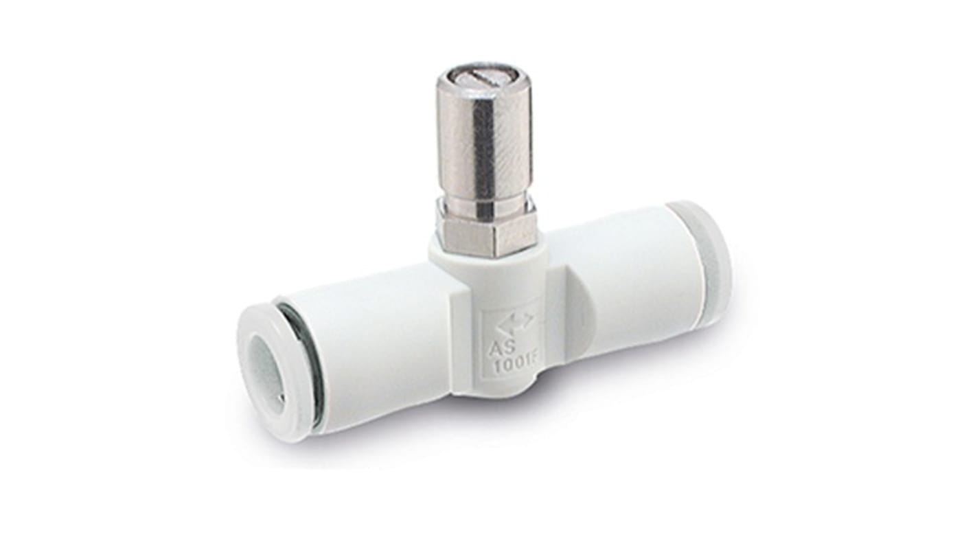 AS1001F-06D | SMC AS Series Tube Speed Controller, 6mm Tube Inlet Port ...