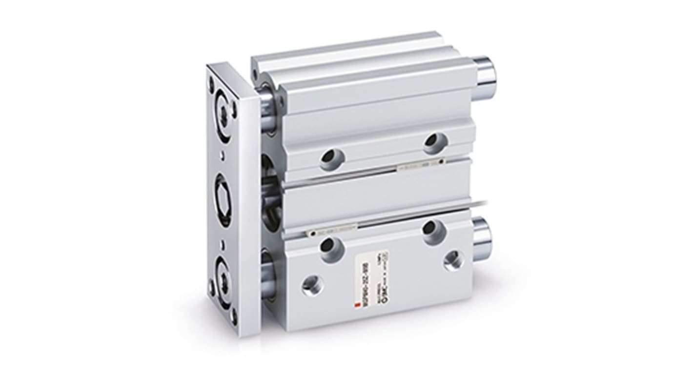 MGPM40-50Z | SMC Pneumatic Compact Cylinder - 40mm Bore, 50mm Stroke, MGP Series, Double Acting | RS