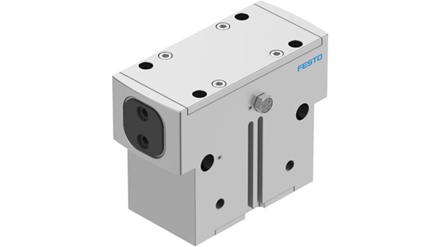 Festo 2 Finger Double Action Pneumatic Gripper, HGPD-63-A-G2, Parallel ...