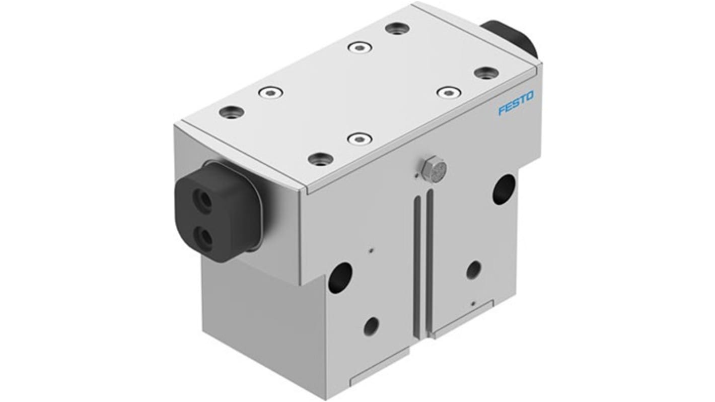 Festo 2 Finger Double Action Pneumatic Gripper, HGPD-80-A-G1, Parallel ...