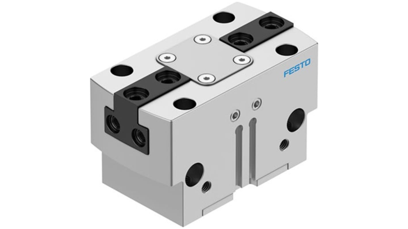 Festo 2 Finger Double Action Pneumatic Gripper, HGPT-35-A-B, Parallel ...