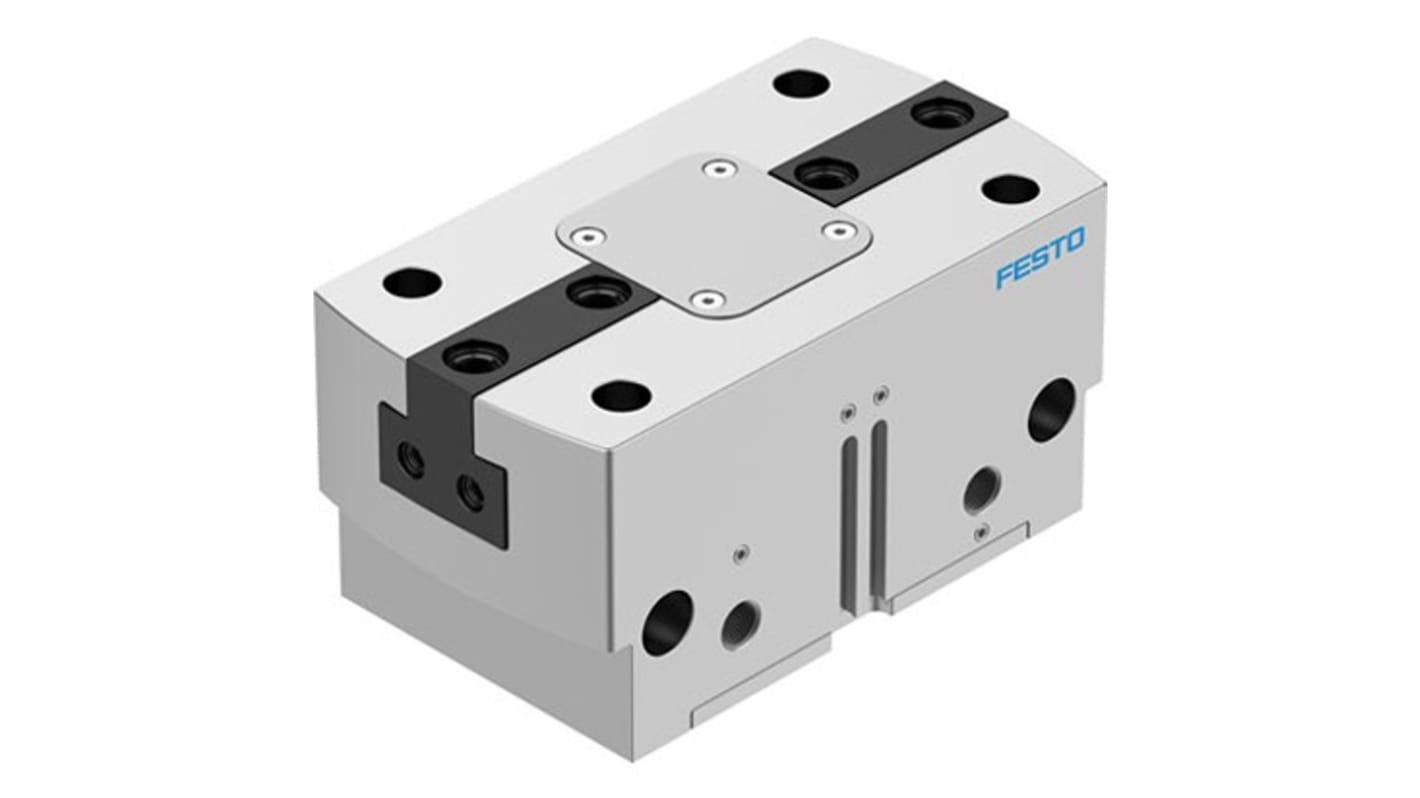 Festo 2 Finger Double Action Pneumatic Gripper, HGPT-80-A-B-F, Parallel ...