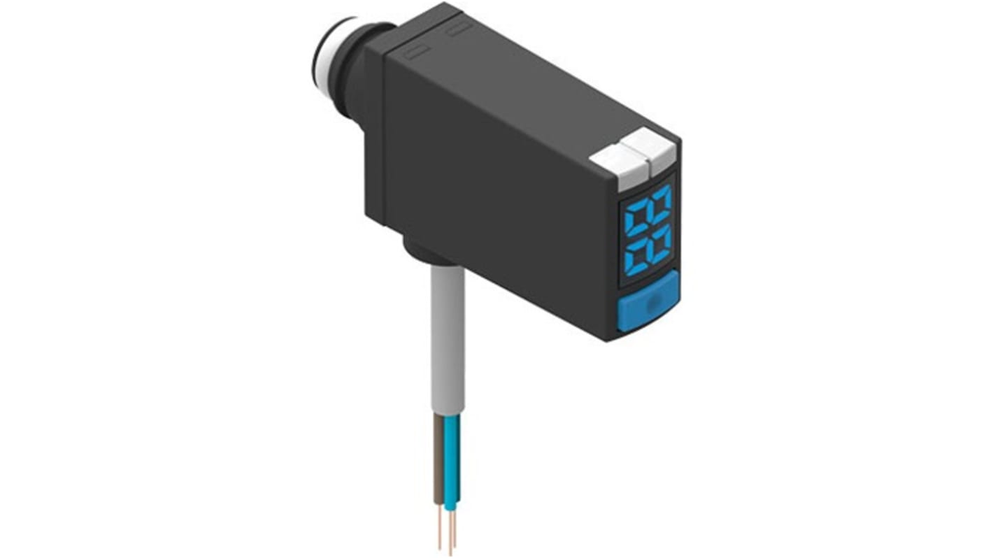SPAE-B2R-PC10-PNLK-2.5K | Festo Pressure Sensor 5bar, 30V, IP40 5 bar | RS