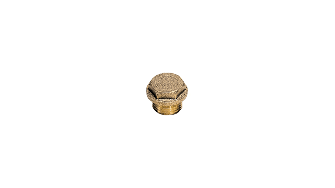 0201 75 00 | Legris M16 x 1.5 Brass Tubing Plug | RS