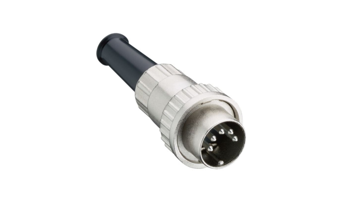 0132 05-1 | Lumberg, 0132 5 Pole Din, DIN 45322, 4A, 100 V AC, Bayonet ...