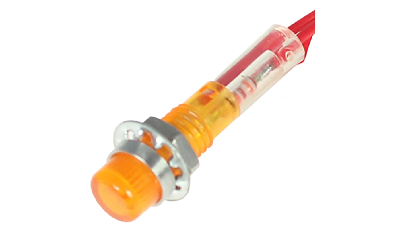 IND515205-LED2-T/AMB | CAMDENBOSS 515 MPA series Series Amber Indicator ...