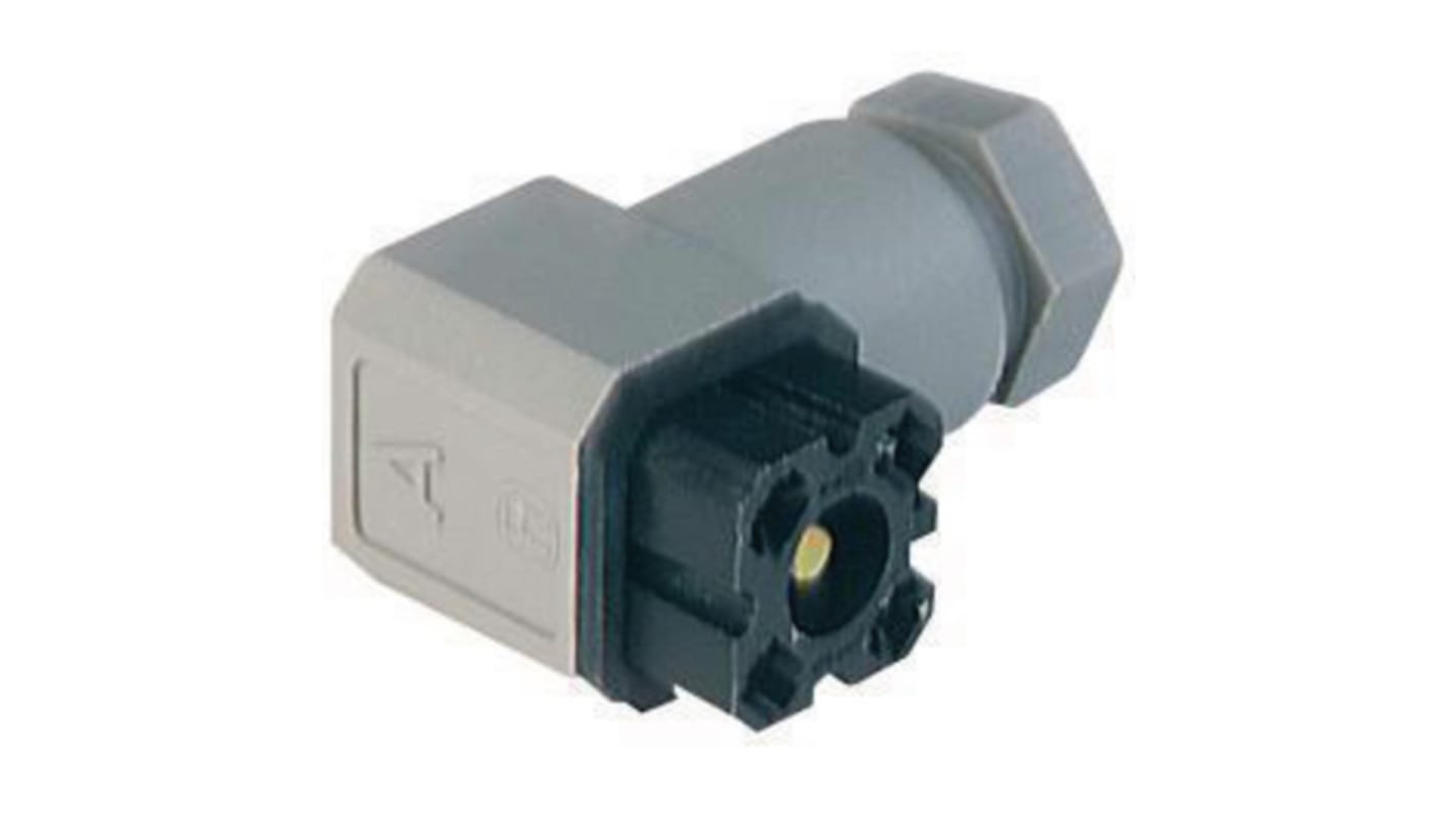 932157106 | Hirschmann, G Series 4 Pole Angled Din, DIN EN 61984, 6A ...