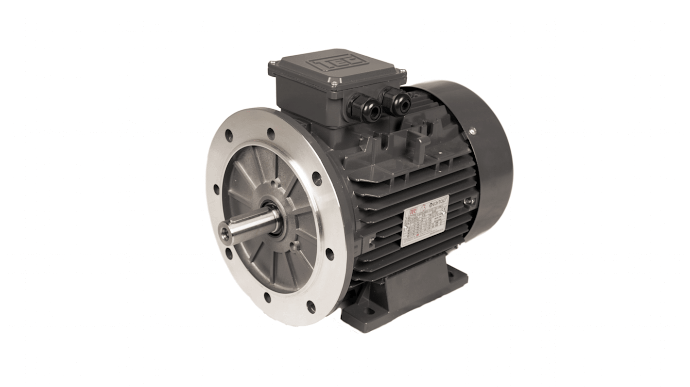 0.5543TECAB35-IE2 | TEC Motors T2A Clockwise AC Motor, 550 W, IE2, 3 ...
