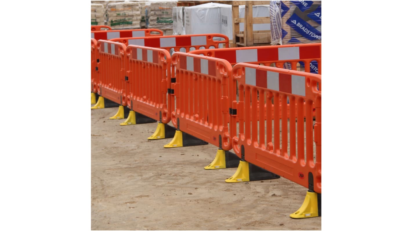 KBS079-000-800 | JSP Orange Polyethylene Traffic Barrier | RS