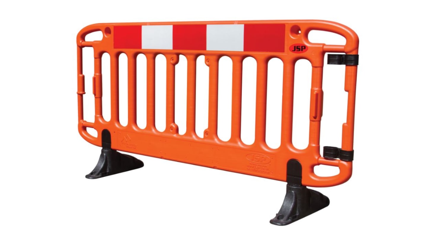 KBS079-300-800 | JSP Orange Polyethylene Traffic Barrier | RS