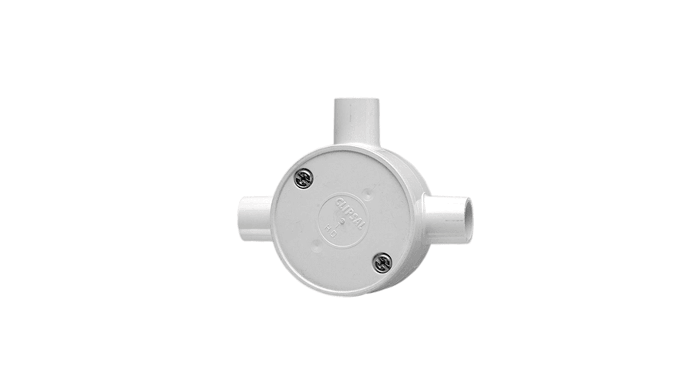 240/16/3-GY | Clipsal Electrical Series 240 Series Grey PVC Junction ...