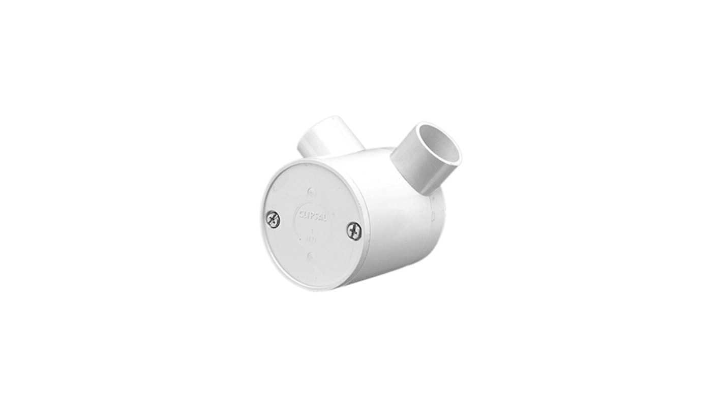 240/20/2AD-GY | Clipsal Electrical Series 240 Series White PVC Junction ...